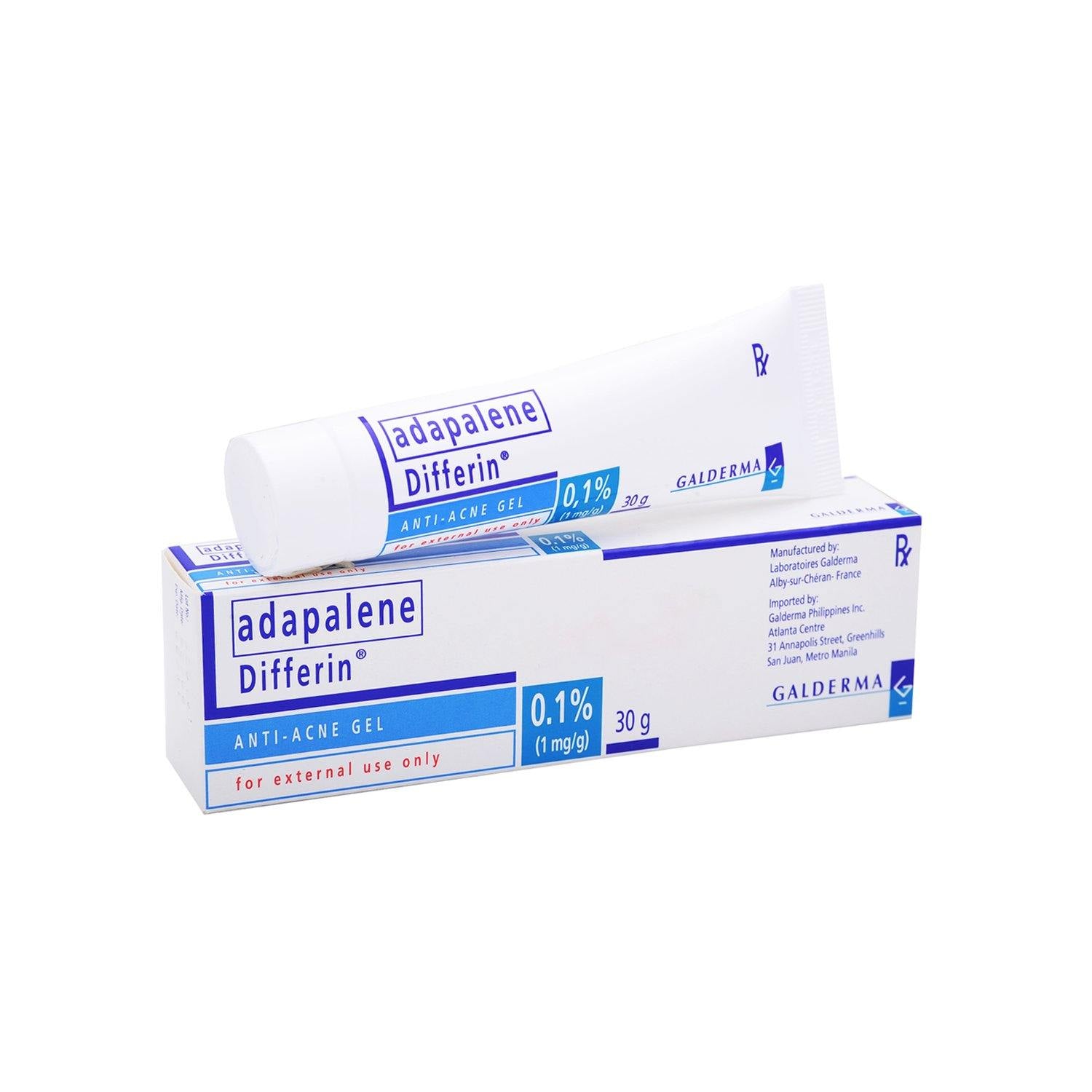 Buy Differin adapalene 1mg / g (0.1%) gel 30g online with MedsGo. Price ...